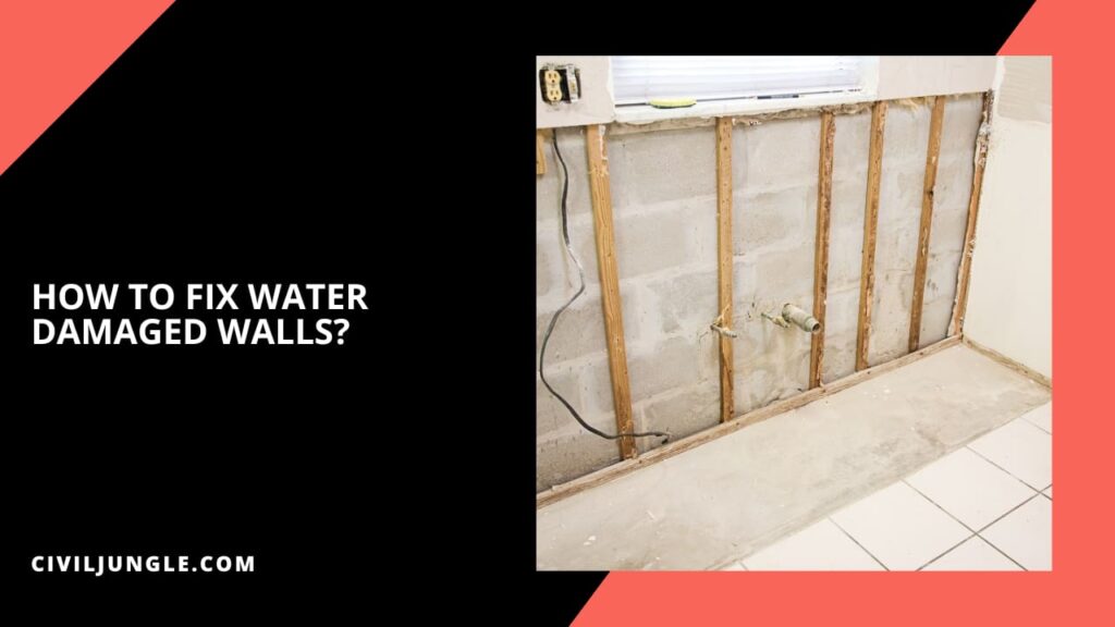 Step-by-Step Guide to Repairing Water-Damaged Walls: Detection, Removal ...