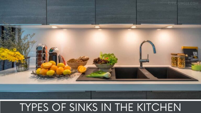 10 Different Types of Kitchen Sinks | Kitchen Sinks - Civil Jungle