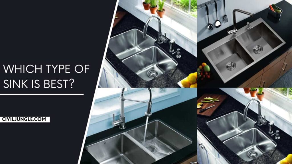 10 Different Types of Kitchen Sinks | Kitchen Sinks - Civil Jungle