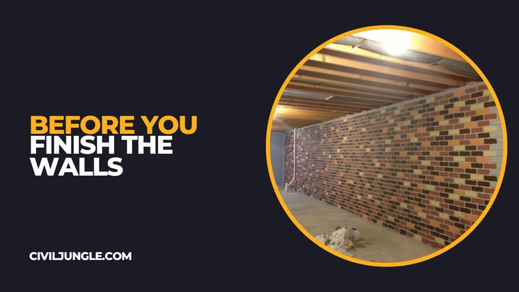 How to Cover Concrete Walls in a Basement - Civil Jungle