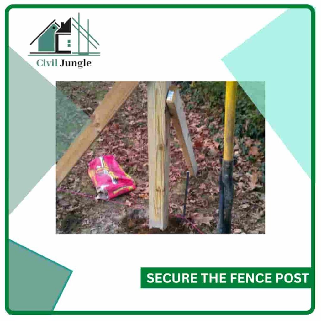 How to Replace A Fence Post Without Removing Concrete? - Civil Jungle