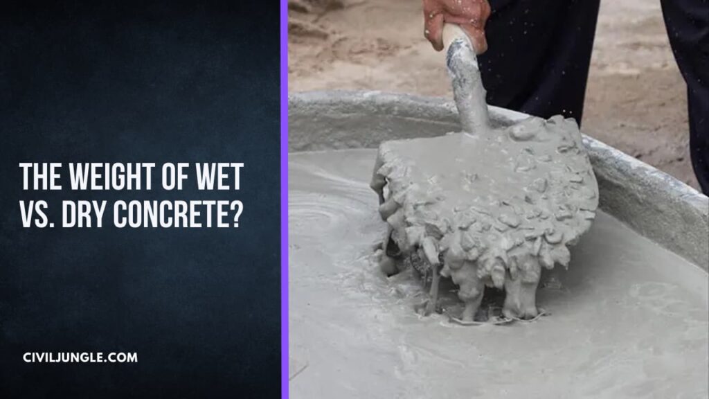 Concrete Weight: Understanding the Mass of Solid, Crushed, and Wet ...