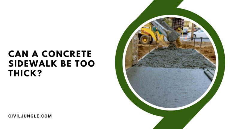 Determining the Ideal Thickness for Concrete Sidewalks: Guidelines ...