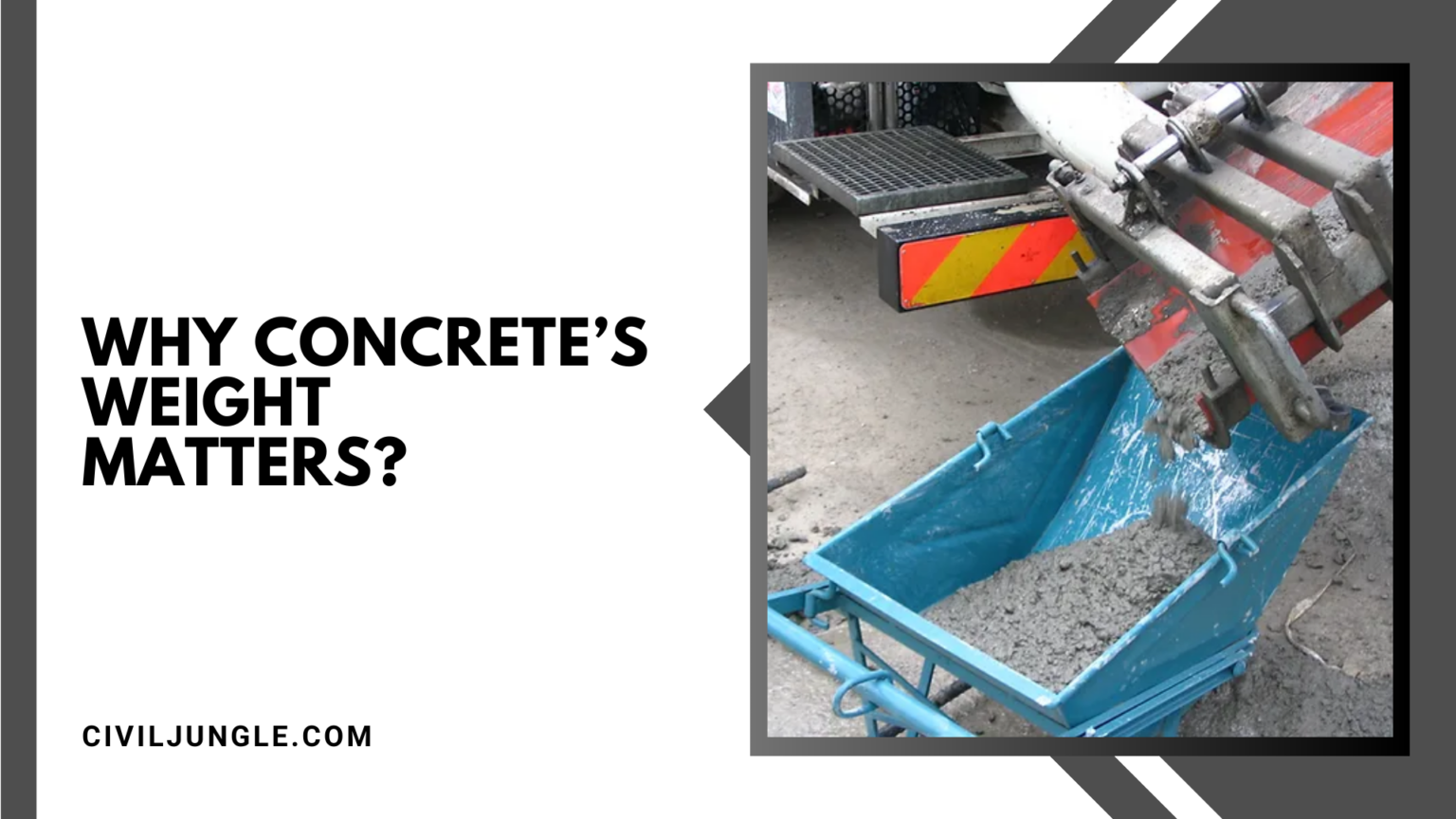 All About Concrete Weigh | How Much Does Concrete Weigh | Why Does ...